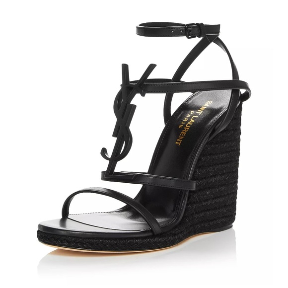 Yves Saint Laurent | Shoes | Ysl Wedge Sandals | Poshmark